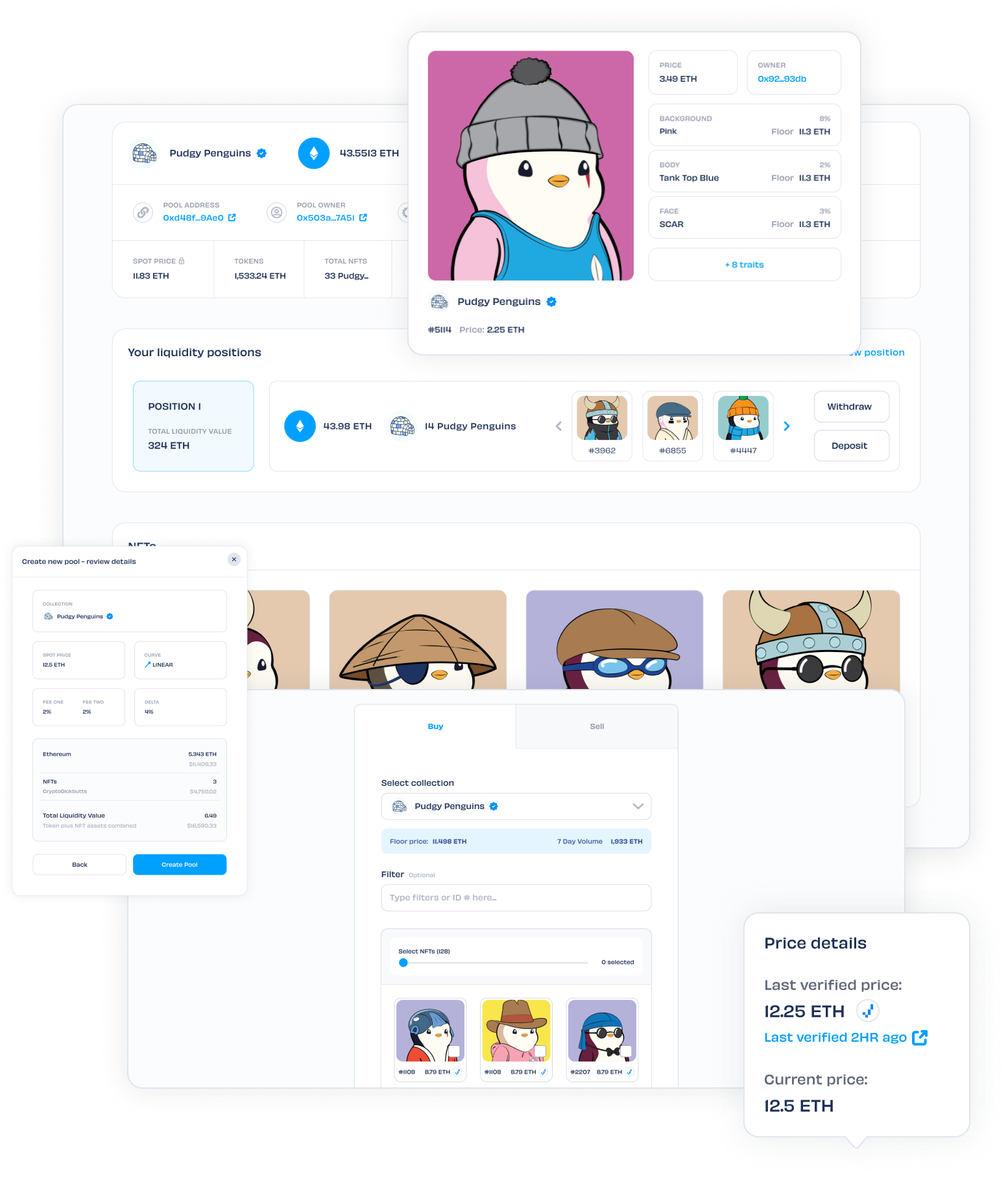 Screenshot of the RoboNet app.